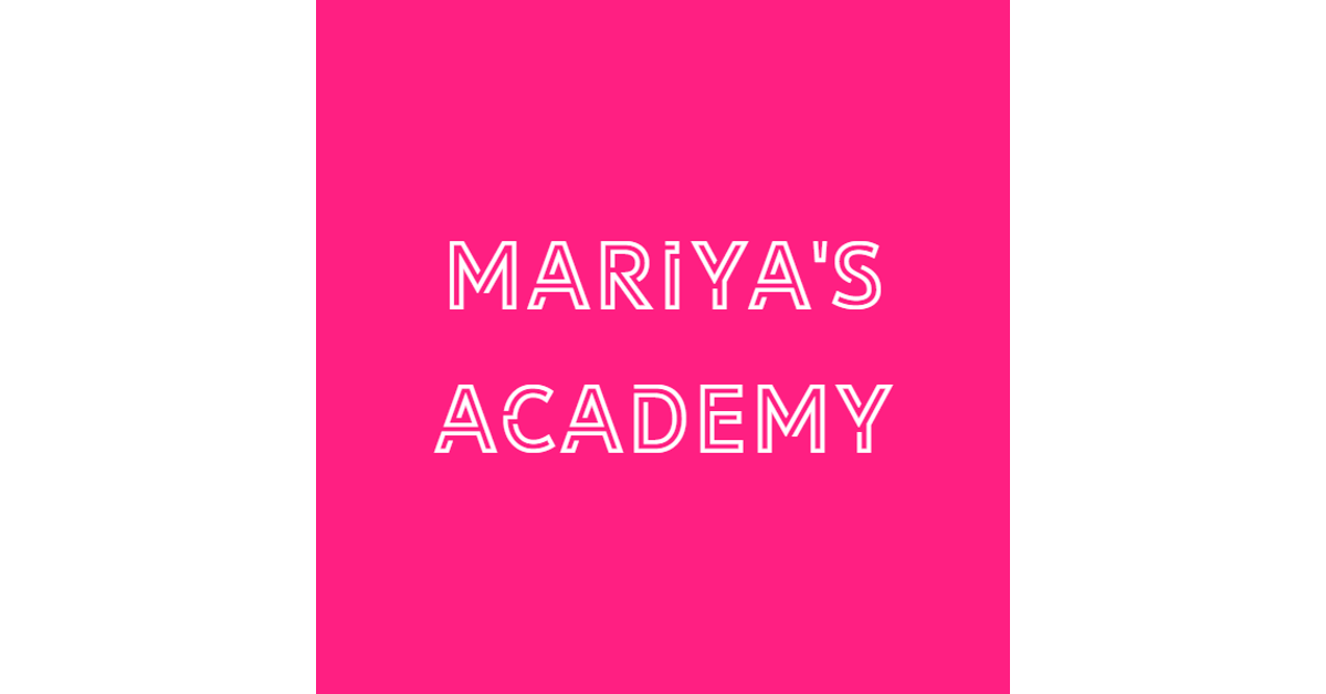 Mariya's Academy – Mariya's Academy